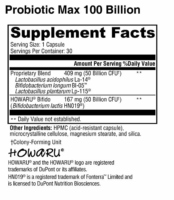 Probiotic Max 100 Billion by Bright Path Wellness