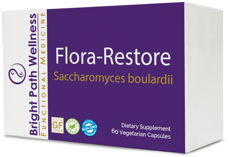 Flora-Restore for Diarrhea - Saccharomyces boulardii - Bright Path Wellness