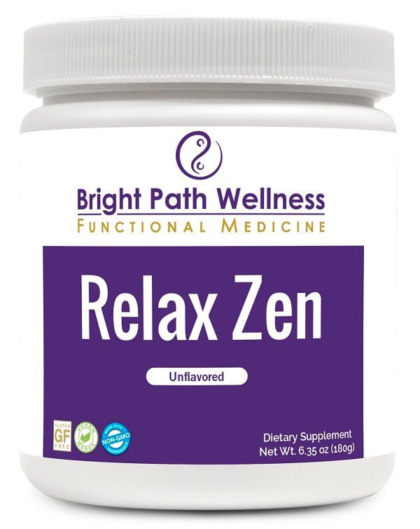 RelaxZen Powder Vegan, Non GMO, Gluten Free, Inpsitol, GABA, Taurine ...
